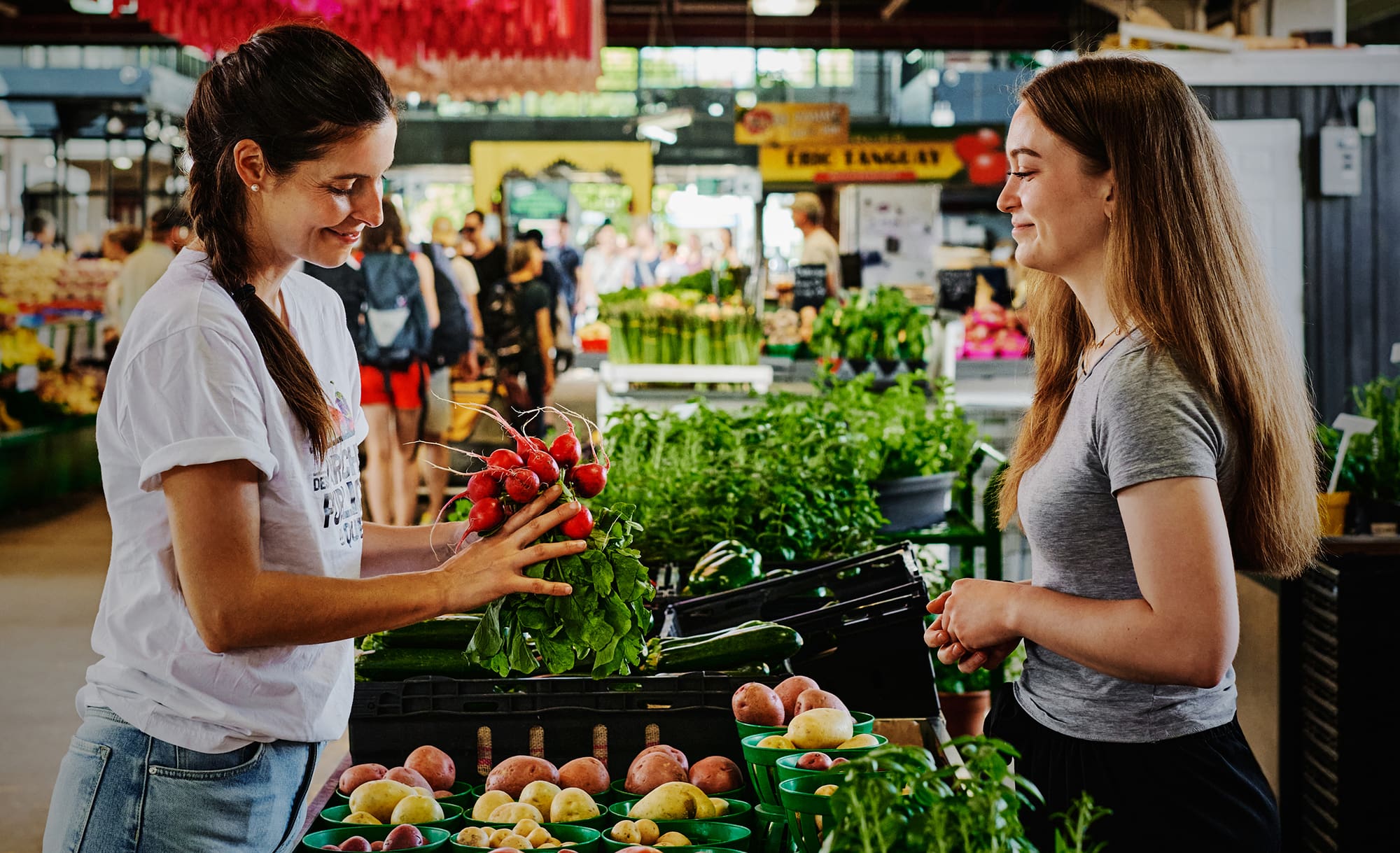 Un marché public dans votre ville, c’est toute une chance ...
